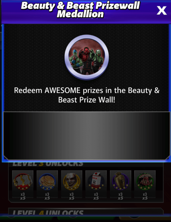 Beauty & Beast Contest – WWE Champions