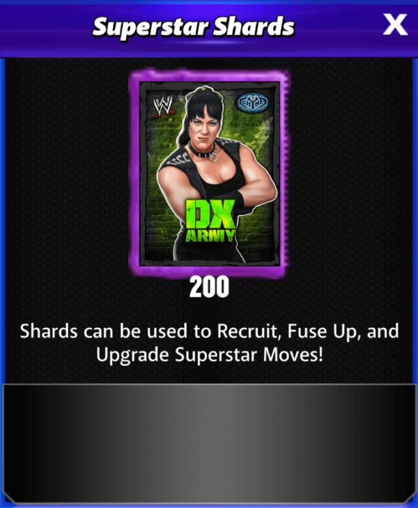 Super Showdown Chyna “DX Army” – WWE Champions